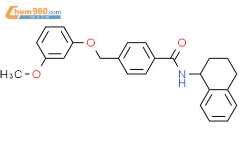 515149 53 8 4 3 Methoxy Phenoxymethyl N 1 2 3 4 Tetrahydro