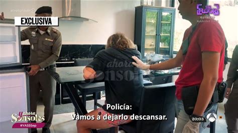Salen a la luz nuevas imágenes de Daniel Sancho durante la