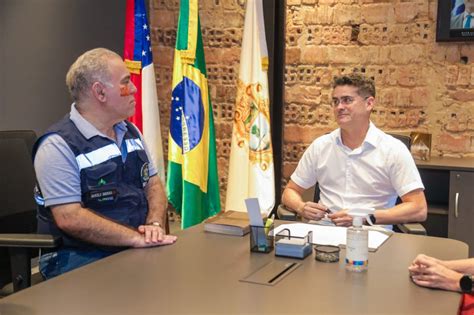 Prefeito David Almeida Recebe Ministro Marcelo Queiroga E Agradece