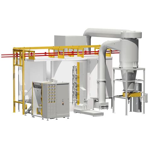 Part Powder Coating Booth MagicCylinder EquiFlow Gema Switzerland