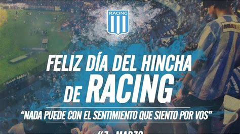 Día del Hincha de Racing por qué se celebra el 7 de marzo