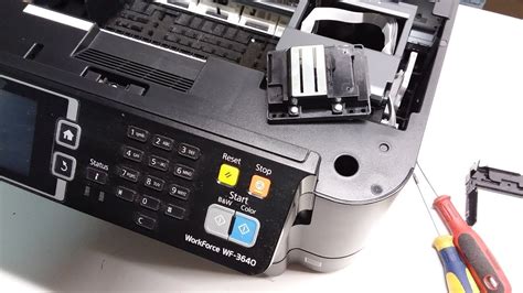 How To Remove Printhead T1881 Epson WorkForce WF 3640 WF 3620