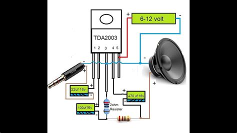 Powerful Amplifier Using Tda Or Utc Youtube