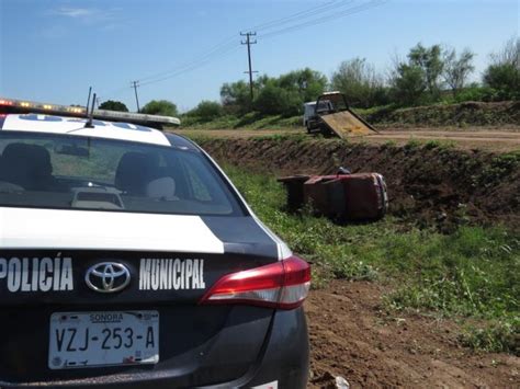 Diario Del Yaqui Cae Pick Up A Dren En El Valle