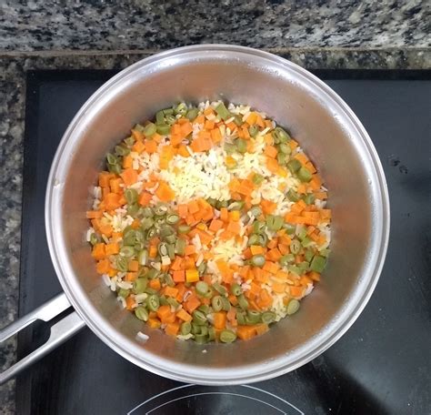 Arroz Cenoura E Vagem Maria Na Cozinha