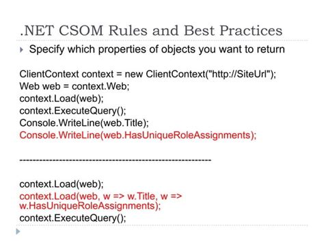 sharepoint client object model csom