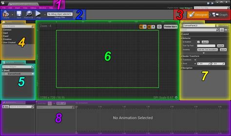 widget blueprints unreal engine documentation