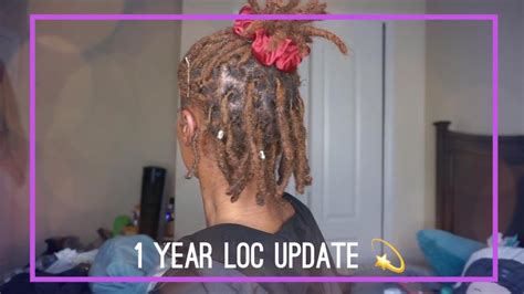 1 Year Loc Update I Cut My Loc Extensions MY LOC JOURNEY YouTube