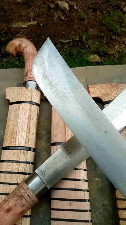 Golok Soren Cap Jumin Baja Per Putih Alat Tebas Bambu Kayu Kupas Kelapa