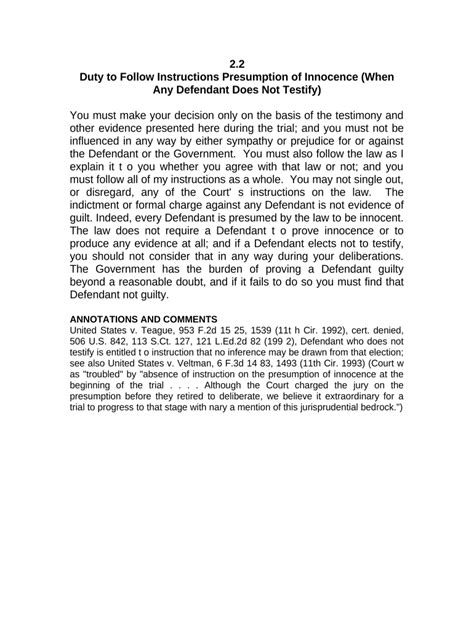 Jury Instruction Instructions Doc Template PdfFiller