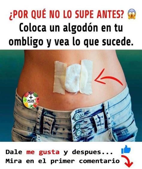 Coloca un algodón en tu ombligo y mira lo que pasa NOTICIAS
