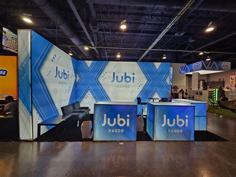 Jubi 10x20 Booth At Champs Trade Show Vegas July 2023 Monk Vibe
