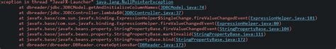 Exception In Thread JavaFX Launcher Chegg