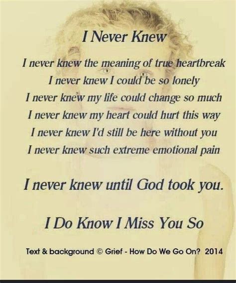 Miss You So Much It Hurts Poem