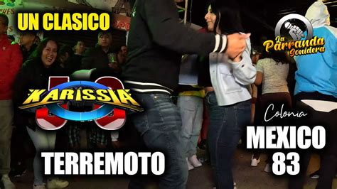 CUMBIA TERREMOTO SONIDO KARISSIA EN LA COLONIA MEXICO 83 FERIA