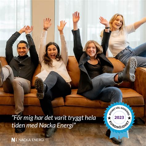 Summering av året 2023 Nacka Energi