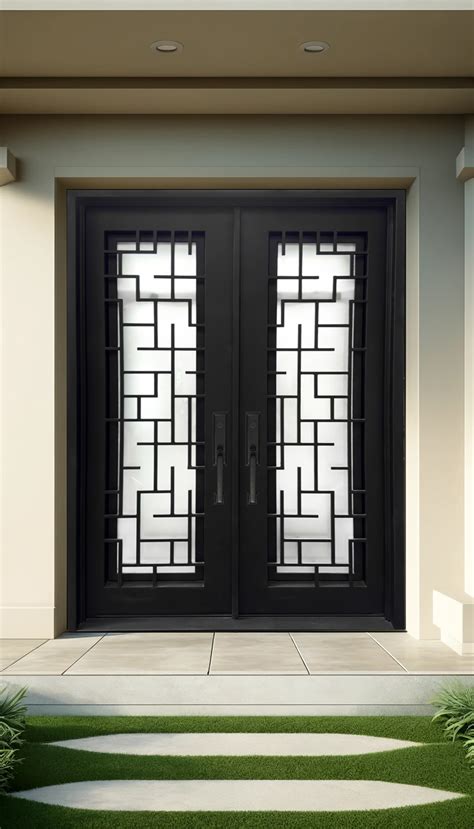 Anaya Single Entry Iron Door Precise Iron Doors