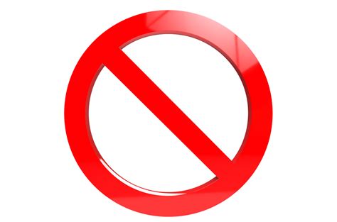 3d Render Icono Prohibido Png Transparente 13775692 PNG