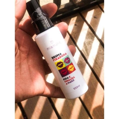 Bruma Spray Fixador Finalizador De Maquiagem Mia Make Shopee Brasil