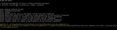 Webpack Output Is No Longer Colored In Git Bash Issue 11833