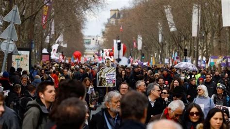 Protesta en Francia continúan las protestas contra la reforma de las