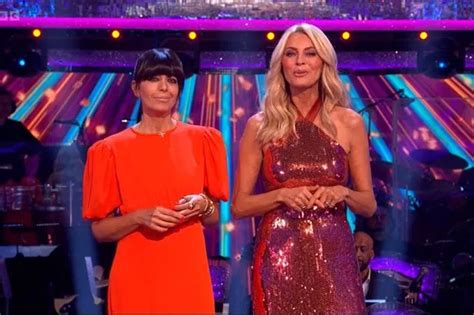 Bbc Strictly Come Dancing S Tess Daly And Claudia Winkleman Stun