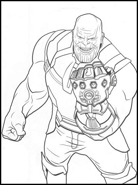 Coloriage Avengers Endgame 32