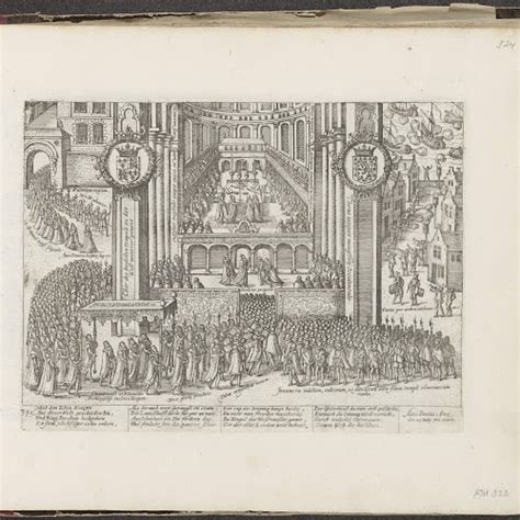 Kroning Van Jacobus I Te Westminster 1603 Frans Hogenberg Atelier