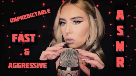 ASMR Fast Aggressive Unpredictable For ADHD Tingles Guaranteed