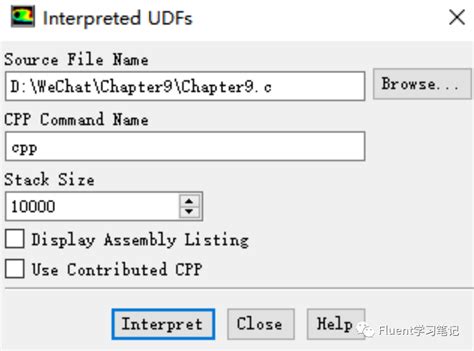 九Fluent用户自定义函数 UDF 基础 2 DEFINE PROFILE 卡核