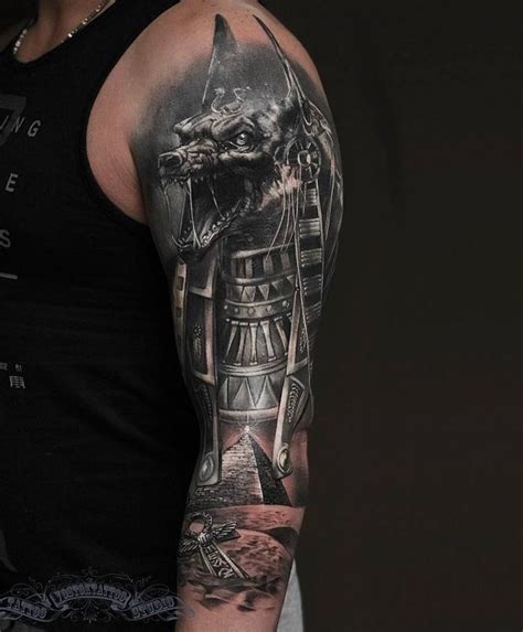 Anubis Tattoos To Help You Connect With The Ancient Egyptian God