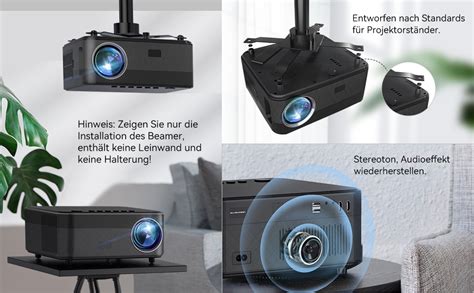 Surewheel Wifi Beamer Lumen Mini G Beamer K Full Hd Zoll