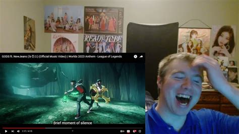 NEWJEANS AND LEAGUE GIMME Reaction to GODS ft NewJeans 뉴진스 MV