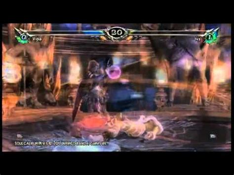 Soulcalibur V Online Match Viola Vs Ivy Youtube
