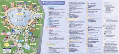 Epcot Printable Map 2024