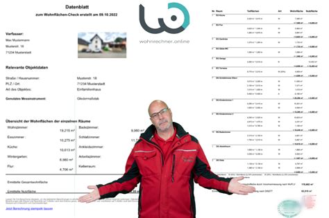 Wohnflächenberechnung Köln für 44 90 erstellen NEU
