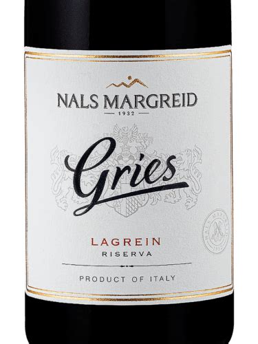 Nals Margreid Gries Lagrein Riserva Vivino US