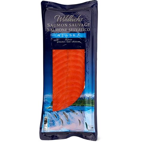 MSC Saumon sauvage d Alaska fumé Migros