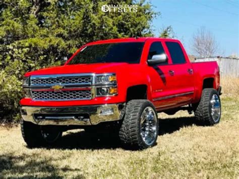 2014 Chevrolet Silverado 1500 With 24x14 72 Tuff T2a And 36 14 5R24