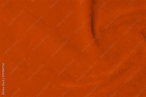 Light Orange Velvet Fabric Texture Used As Background Silk Color