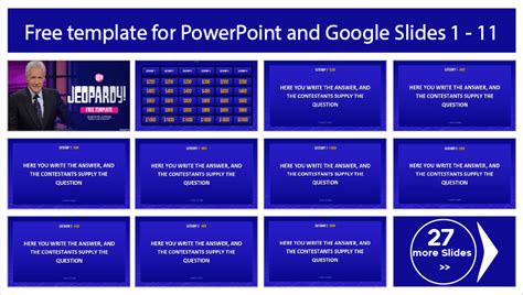 Power Point Jeopardy Template