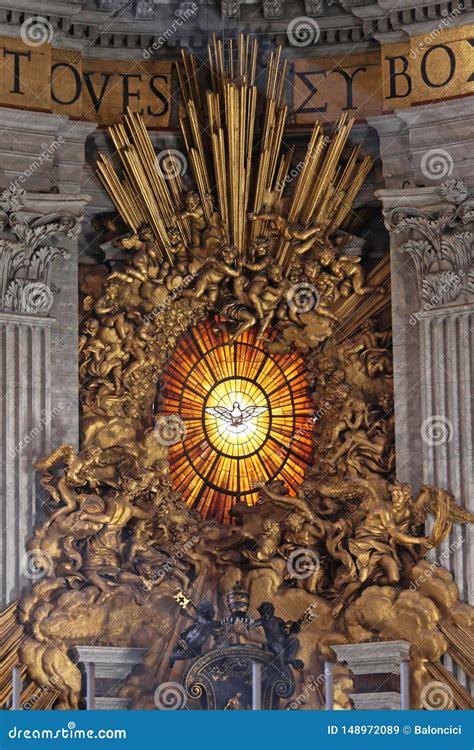 Vaticano De La Paloma Del Esp Ritu Santo Imagen De Archivo Editorial