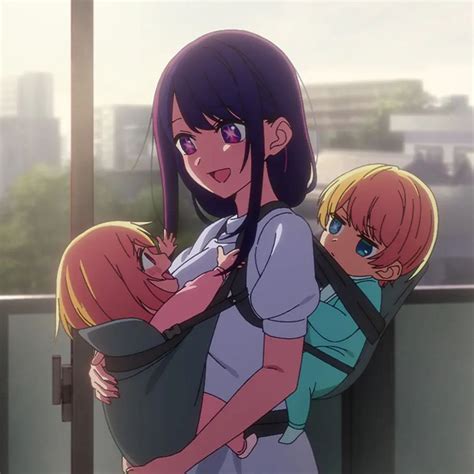 Anime Oshi No Ko Personajes Ai Hoshino Ruby Hoshino Y Aquamarine