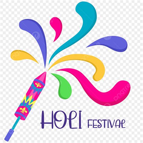 Holi Festival Clipart Png Images Indian Traditional Festival Holi Pump