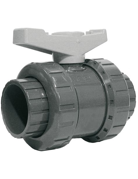 Vanne à sphére de diam 110 pvc pression femelle à coller