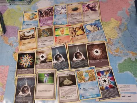 CARTE POKÉMON LOT de 20 cartes Pokémon Dresseurs Rares Bloc EX FR EUR 1