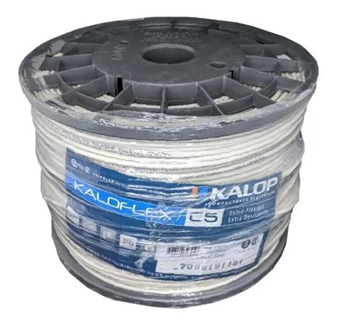 Cable Unipolar Kalop Mm Normalizado Bobina Cat X Mts