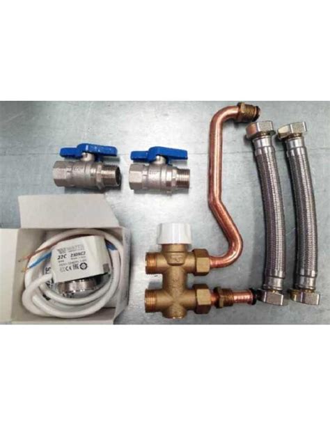 Kit válvulas de 3 vías Tecna KV1234SCF para fancoils