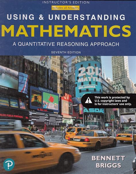 Using And Understanding Mathematics A Quantitative Reasoning Approach