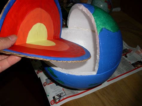 Como Hacer Maqueta De Las Capas De La Tierra Con Material Reciclable